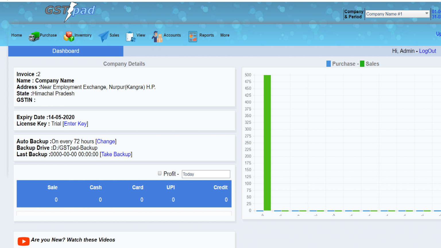 Billing Software For Retail Shop | GSTpad