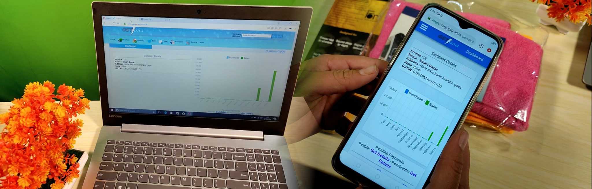 Billing Software For Retail Shop | GSTpad